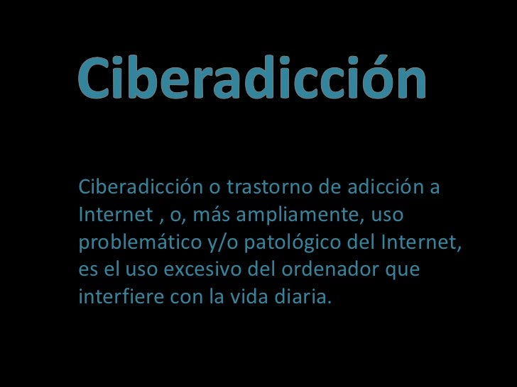 Ciberadiccion