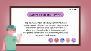Materi Layanan Bimbingan Konseling kelas 8_ciberBullying.pptx