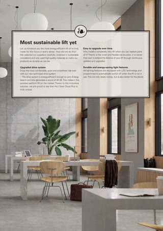 Discover the Innovation of Cibes Pitless Home Elevator | PDF