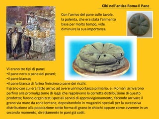 Cibi Nellantica Roma | PPT