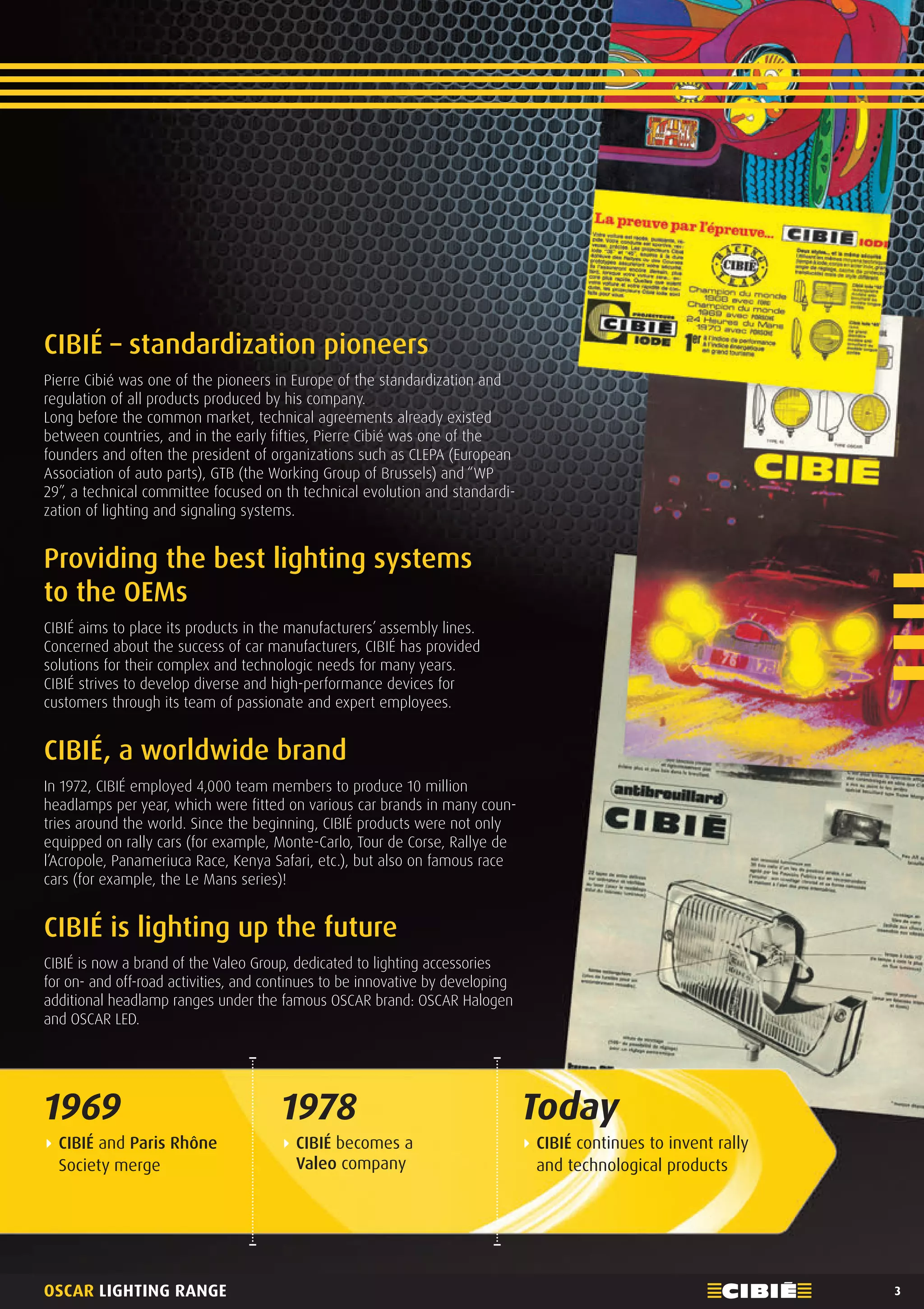Cibié OSCAR additional headlight range 2014 968317 English catalogue | PDF
