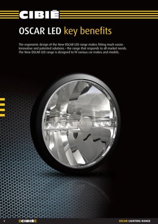 Cibié OSCAR additional headlight range 2014 968317 English catalogue | PDF