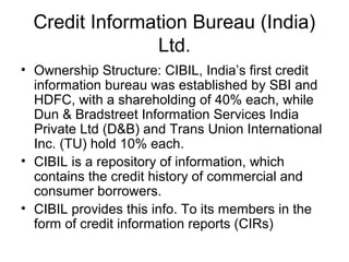 WHAT IS CIBIL?? | PPT