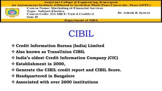 CIBIL | PPTX | Business | Business and Finance