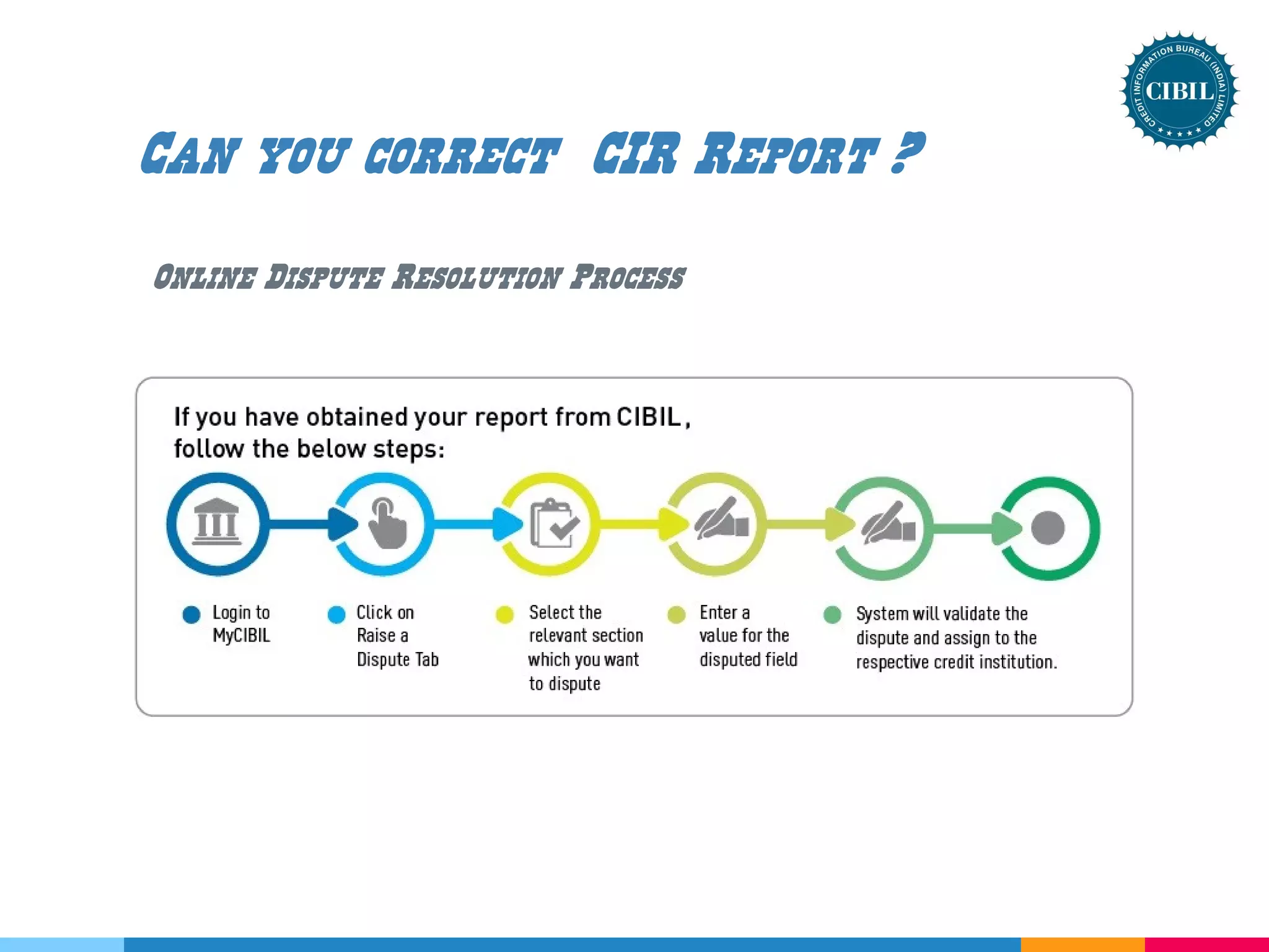 Cibil - Credit Information Report | PPT