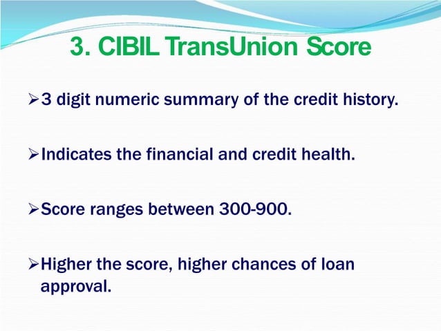 CIBIL PPT.pptx | Business | Business and Finance
