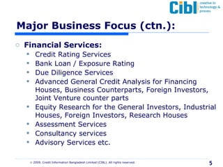 Cibl Company Overview | PPT