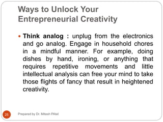 Creativity Tools and Techniques | PPTX