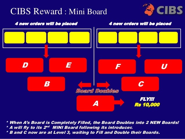 Cibs Plan Presentation