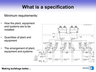 Model Format for Building Services Specifications | PPTX