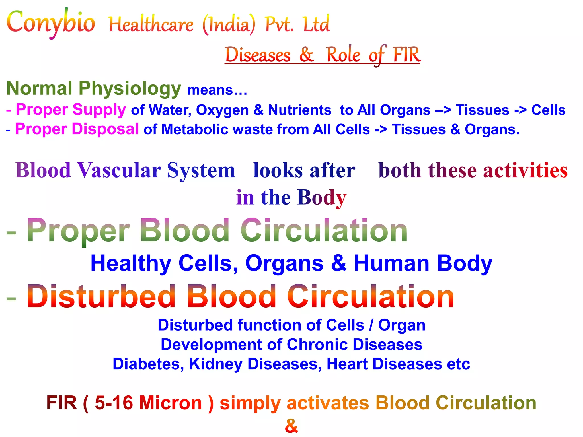 CIBS - FIR (Far Infra Red) products | PPT