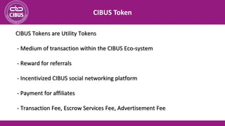 Cibus ico-presentation | PPT
