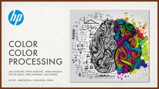 Color Color Processing | PPT