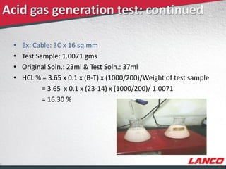C&I Cables Tests | PDF