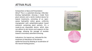 Cicatrization of wounds a product comparison | PPT