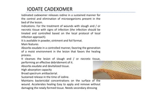 Cicatrization of wounds a product comparison | PPT