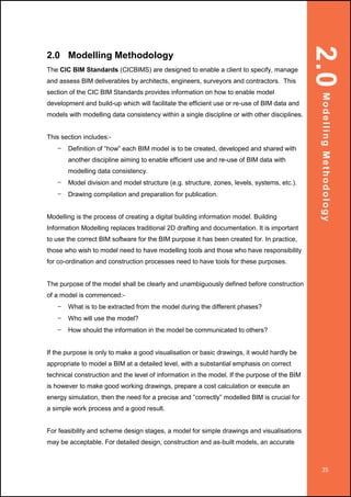 CIC Building Information Modelling Standards (Phase One) | PDF
