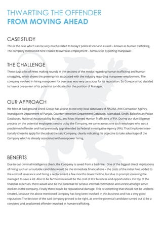 Criminal Intelligence Check (CIC) | PDF