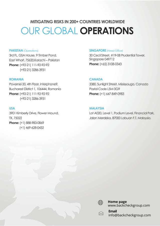 Criminal Intelligence Check (CIC) | PDF