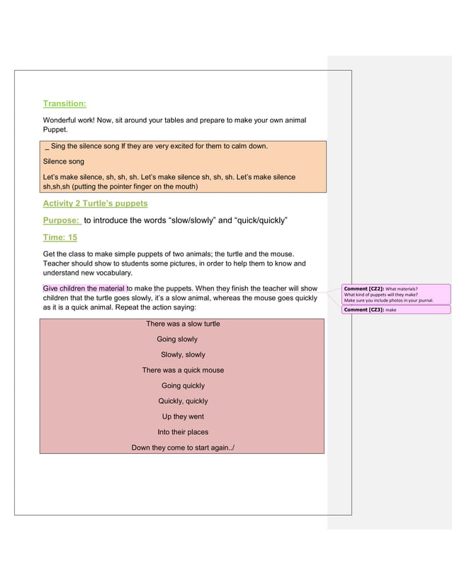 Ciccarelli lesson planning 30 10 2018 corregido pdf | PDF