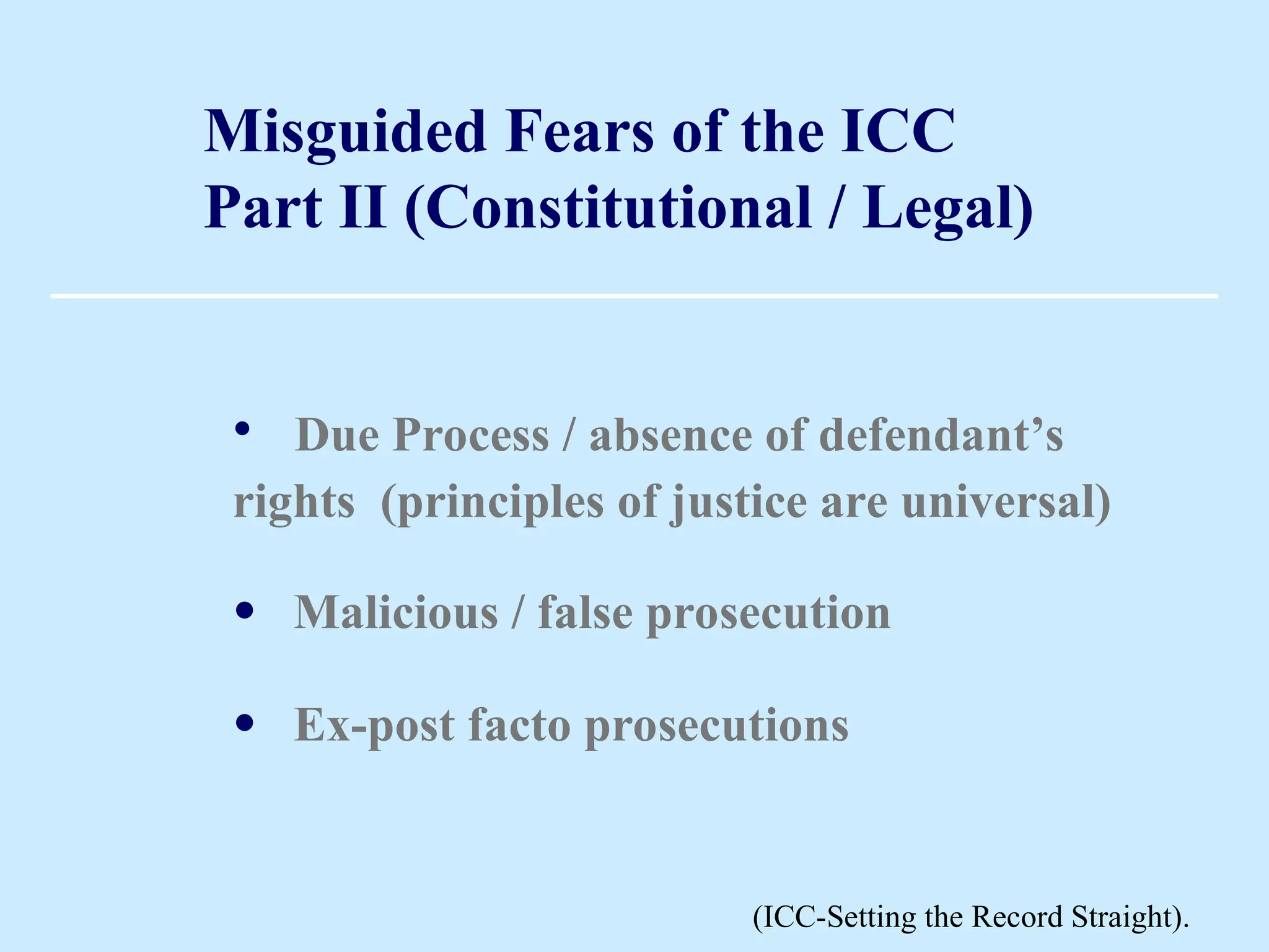 CICCPresentation on International Criminal Court | PPT