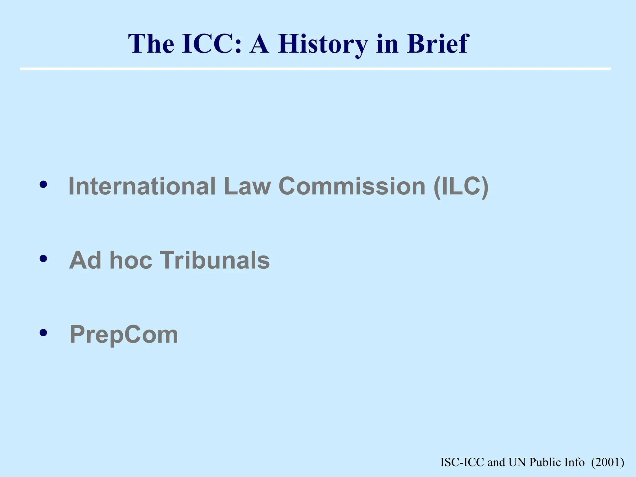 CICCPresentation on International Criminal Court | PPT