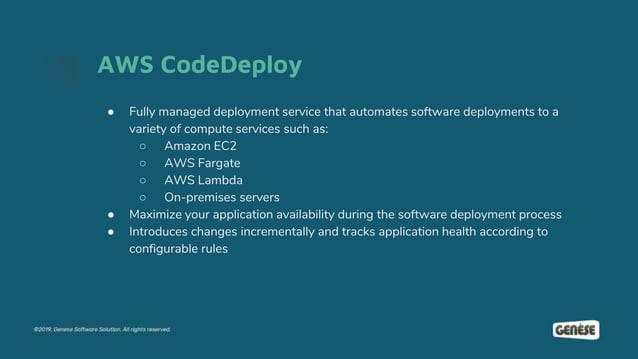 CI/CD using CodeCommit CodeBuild CodeDeploy CodePipeline | PPT