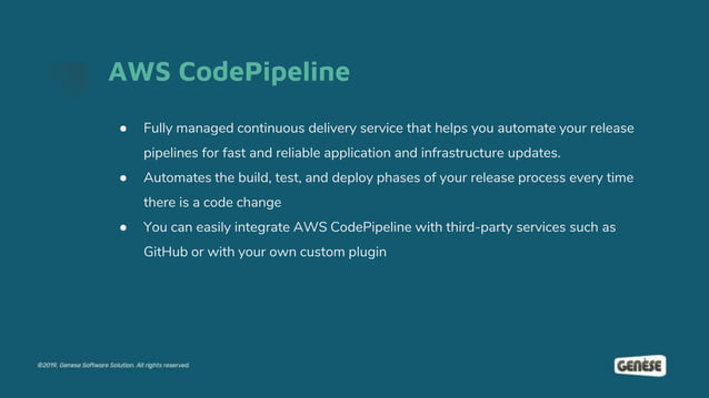 CI/CD using CodeCommit CodeBuild CodeDeploy CodePipeline | PPT
