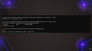 Exploring version control ci cd for development | PPT