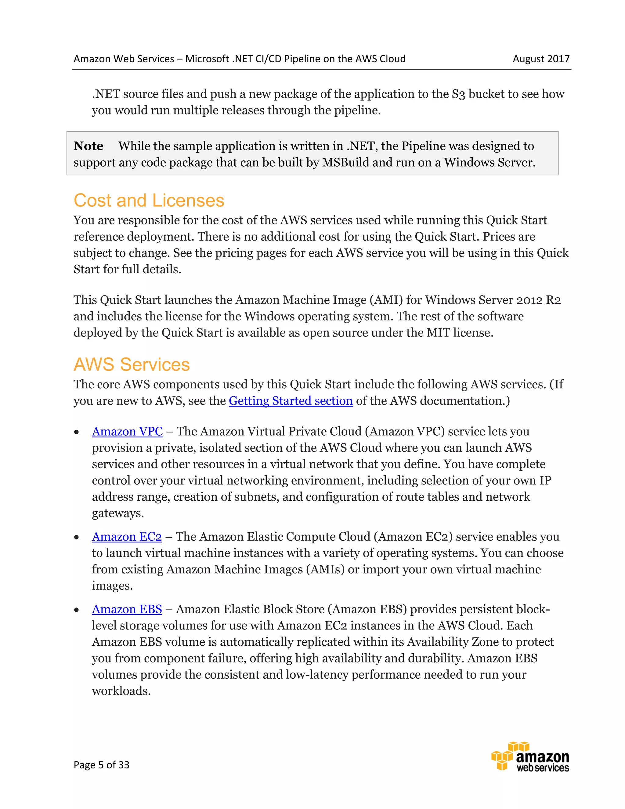 CI/CD Pipeline using AWS cloud | PDF