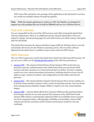 CI/CD Pipeline using AWS cloud | PDF