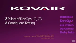 Presentation on 3 Pillars of DevOps - Kovair DevOps | PPT | Free Download