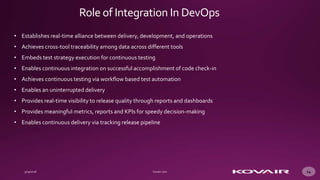 Presentation on 3 Pillars of DevOps - Kovair DevOps | PPT | Free Download