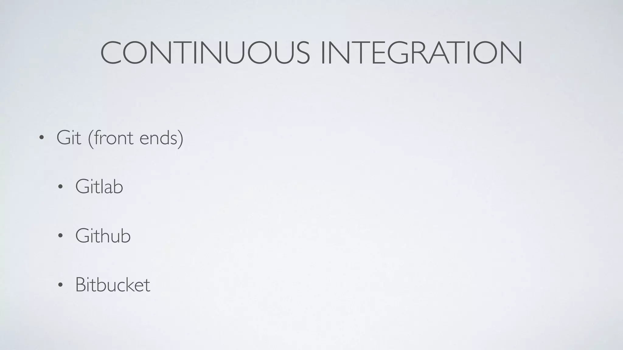 CI/CD (DevOps) 101 | PPT