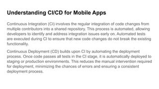 Streamlining Mobile App Development with CI/CD A Pathway to Efficiency ...