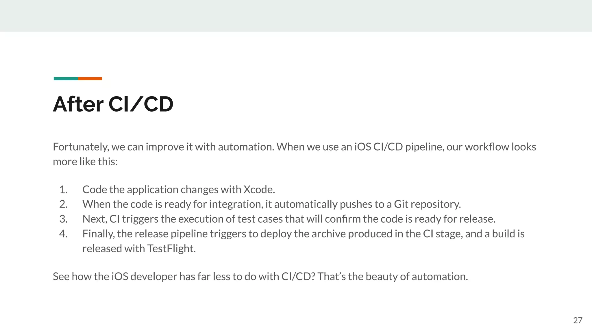 iOS CI/CD: Continuous Integration and Continuous Delivery Explained | PDF