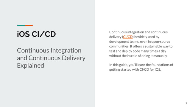 Ios Cicd Continuous Integration And Continuous Delivery Explained 2861
