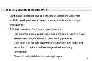 CI/CD Overview | PPTX