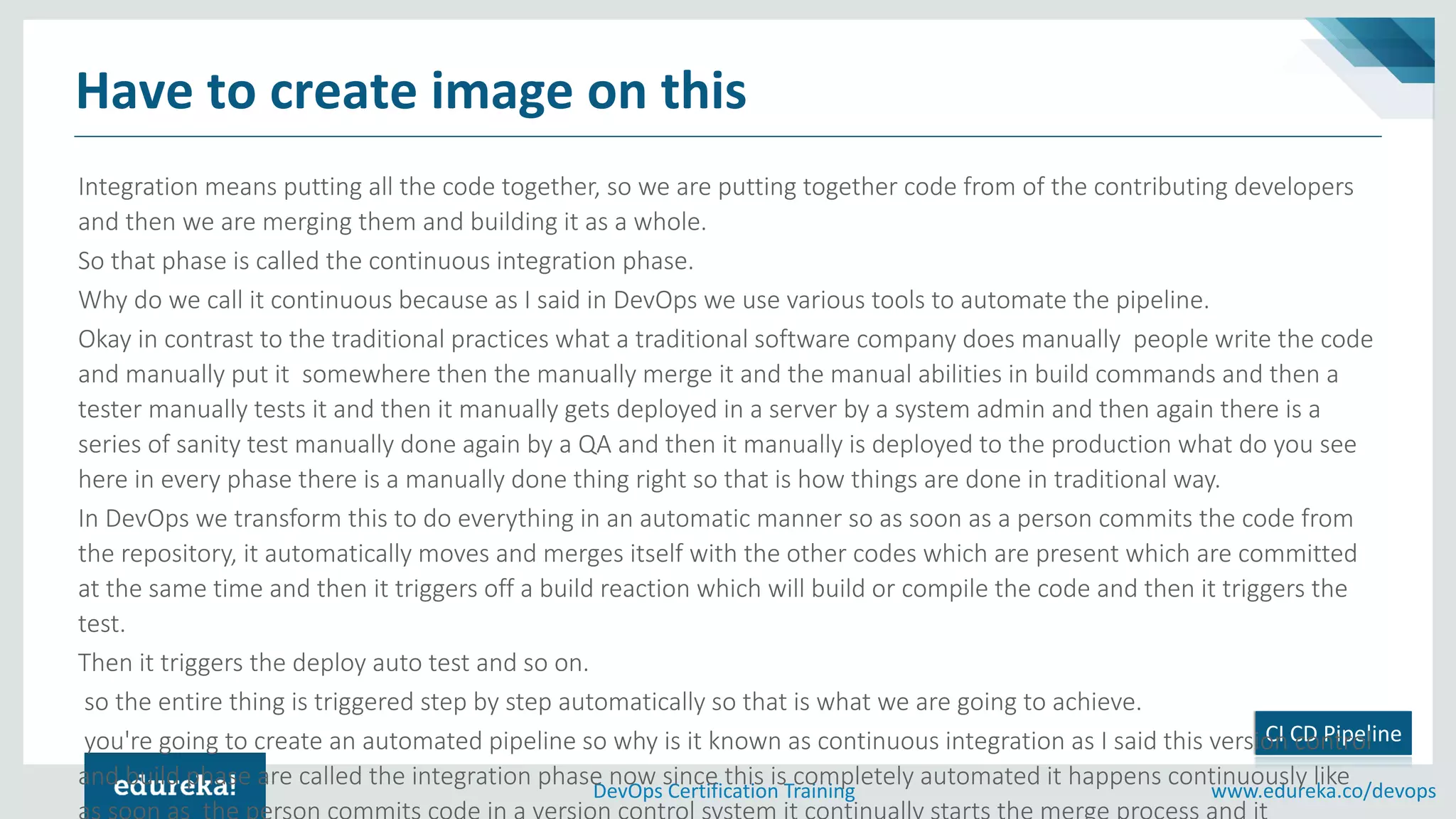 Ci Cd Pipeline Using Jenkins Continuous Integration And Deployment Devops Tutorial Edureka