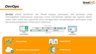 CI/CD Pipeline menggunakan Gitlab | PPTX