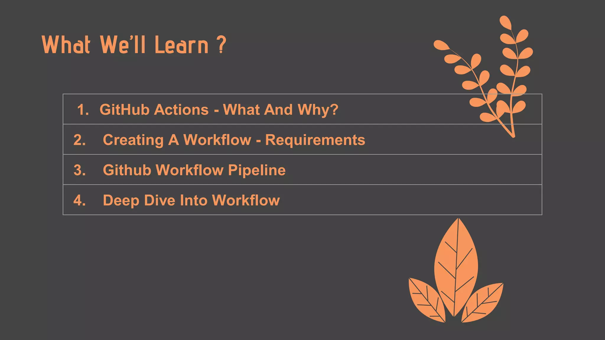 Cicd Pipeline Using Github Actions Ppt