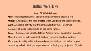 CICD Pipeline Using Github Actions | PPTX
