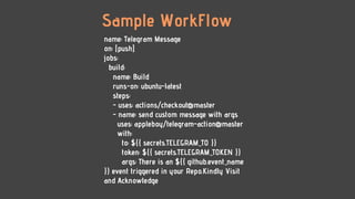 CICD Pipeline Using Github Actions | PPTX