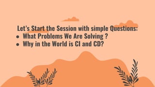 CICD Pipeline Using Github Actions | PPTX