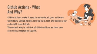 CICD Pipeline Using Github Actions | PPTX