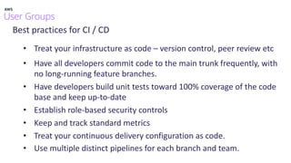 A Pathway to Continuous Integration/Continuous Delivery on AWS | PPT