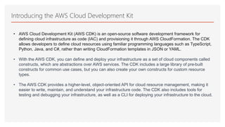 ANIn Chennai Feb 2023 | CI/CD with AWS CDK by Shashank Aadimulam | PPT