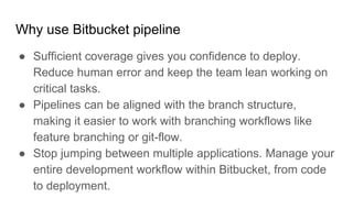 CI/CD with Bitbucket pipelines | PPT