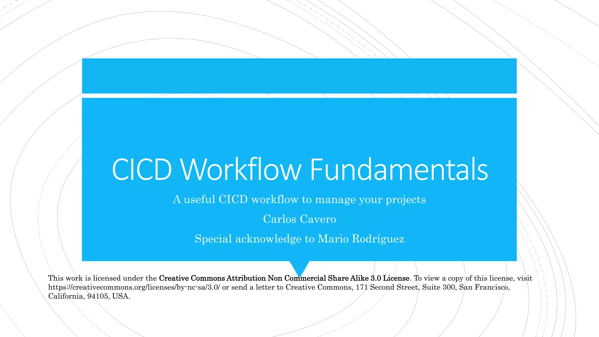 CICD Workflow Fundamentals | PPTX