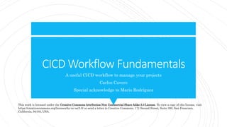 CICD Workflow Fundamentals | PPTX